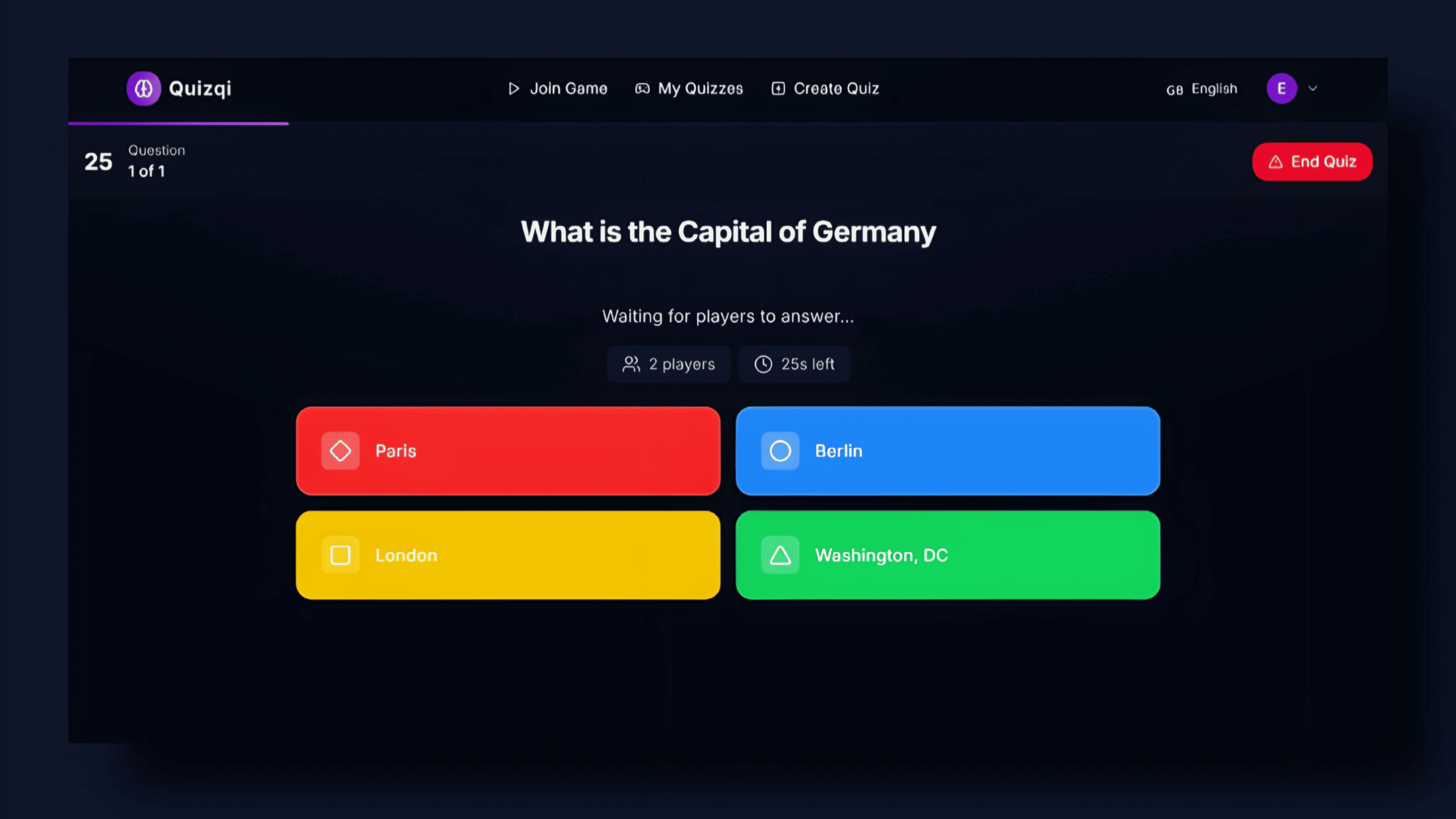 Quizqi - #1 Interactive Live Quiz Platform | Real-time Multiplayer Games